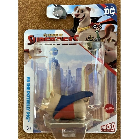 Mattel | Toys | Mattel Micro Superpets 275 Pb The Potbelly Pig Figurine ...